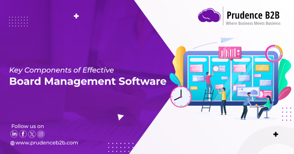 Key Components of Effective Board Management Software | Prudence B2B